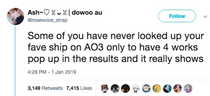 AO3 Ship | Some of You Were Never... | Know Your Meme