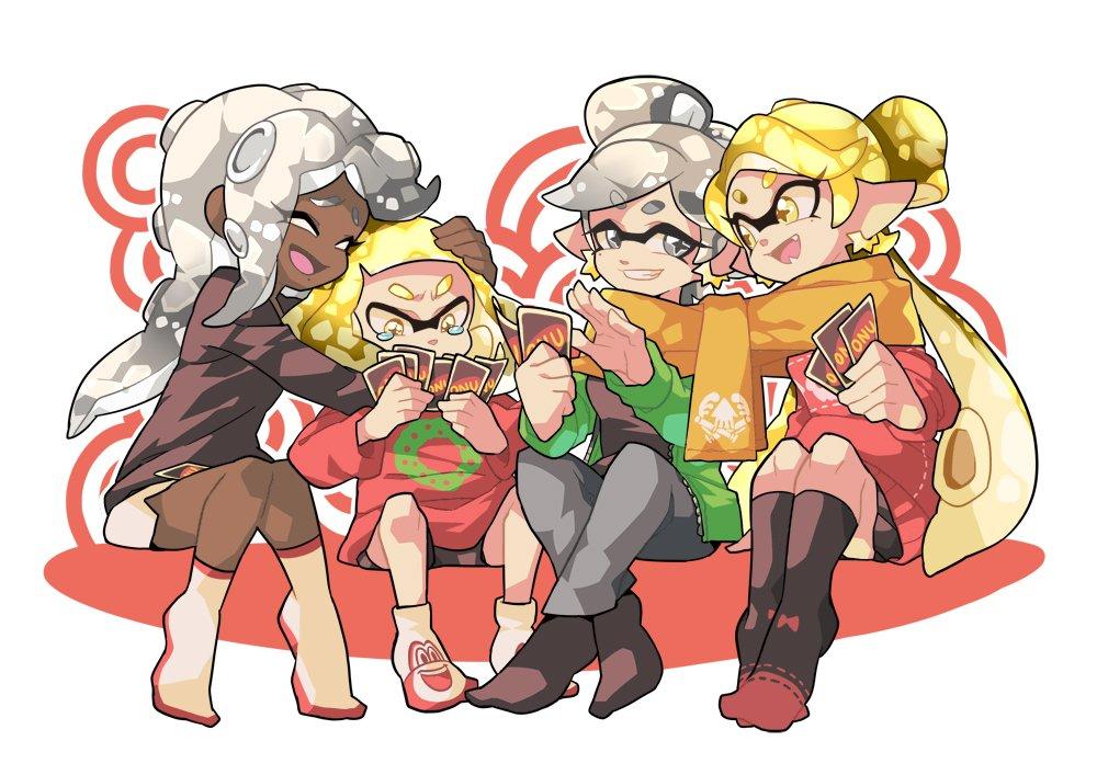 "Captain Cuttlefish knitted that scarf just in time for Splatfest ...