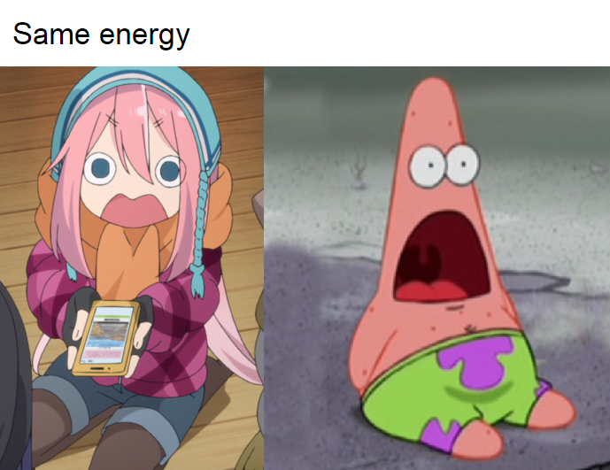 They're even both pink | Same Energy | Know Your Meme