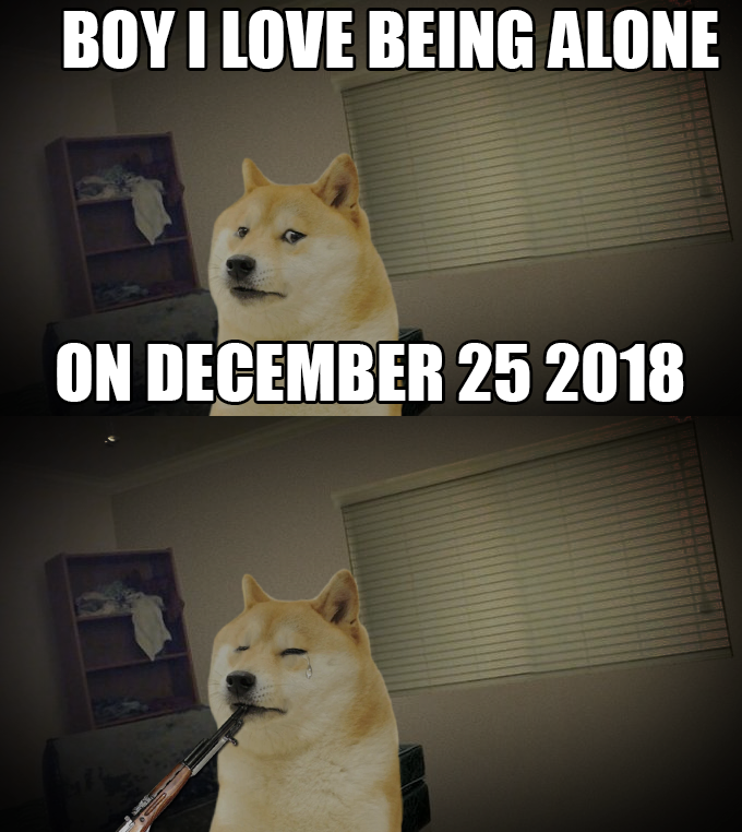 I wonder why hes crying??? | Ironic Doge Memes | Know Your Meme