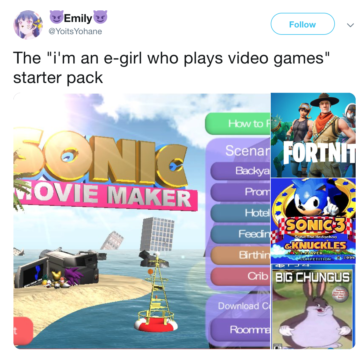 Meme Games | I'm an E-girl Who Plays Video Games | Know Your Meme