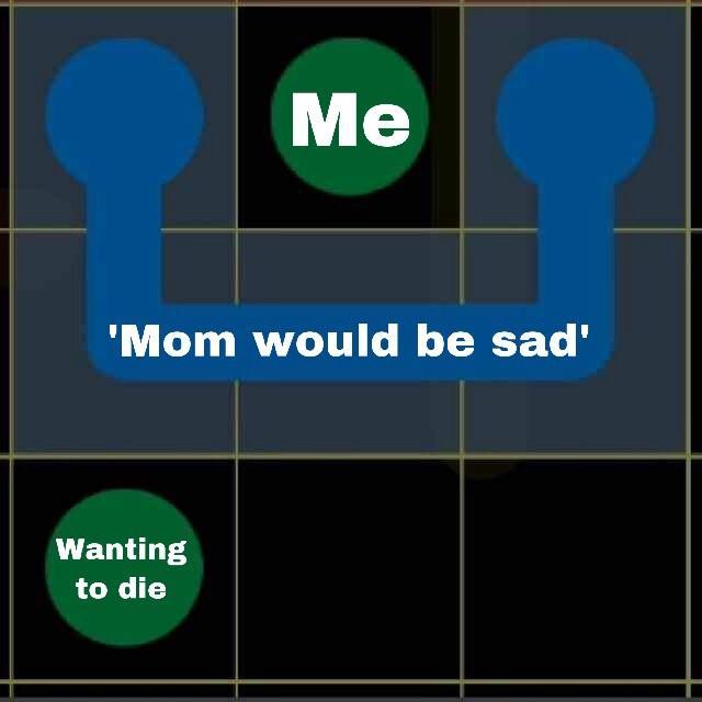 Checkmate, depression | Mom Would Be Sad | Know Your Meme