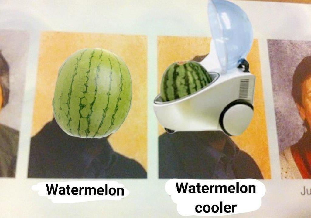 Watermelon Cooler Daniel | Portable Watermelon Cooler | Know Your Meme