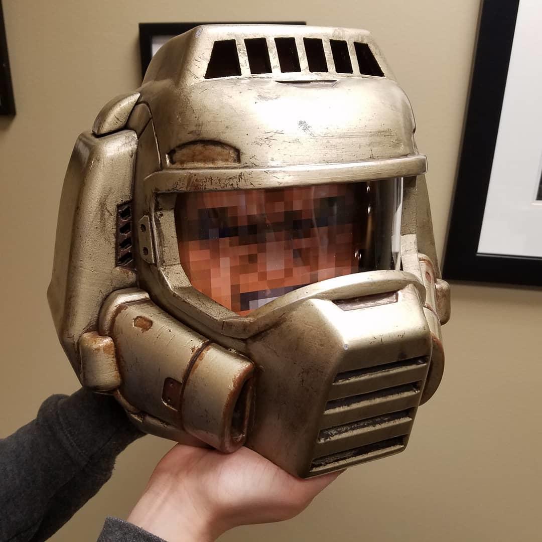 Doomguy custom helmet | Doom | Know Your Meme