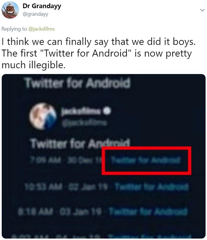 I think we can finally say that we did it boys | Twitter for Android ...