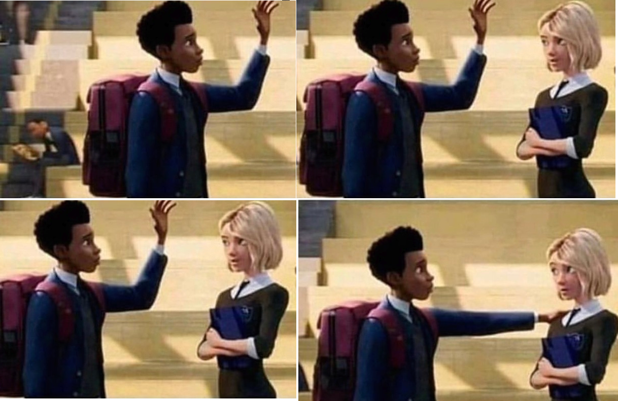 Miles Moraloss | Miles Morales Says Hey | Know Your Meme