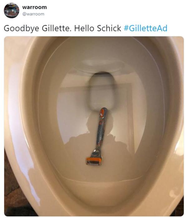 "Goodbye Gillette. Hello Schick" | "The Best Men Can Be" Gillette PSA ...