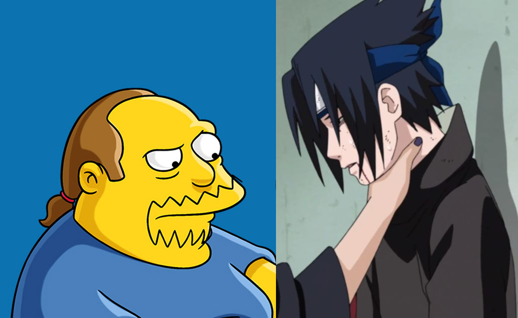 Comic Book Guy chokes Sasuke! | Sasuke Choke Edits | Know Your Meme
