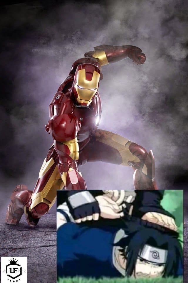 Iron Man | Sasuke Choke Edits | Know Your Meme