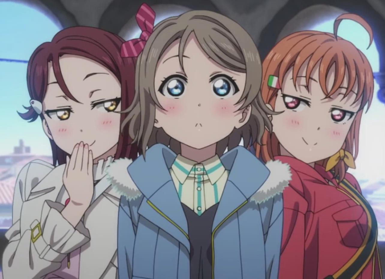 Smug Riko & Chika | Smug Anime Face | Know Your Meme