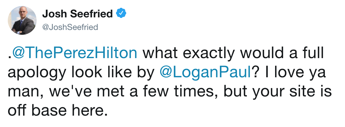 Josh Seefried | Logan Paul | Know Your Meme