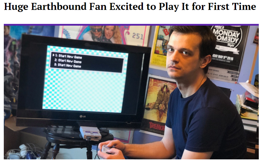 Huge Earthbound Fan Excited to Play It for First Time | EarthBound ...