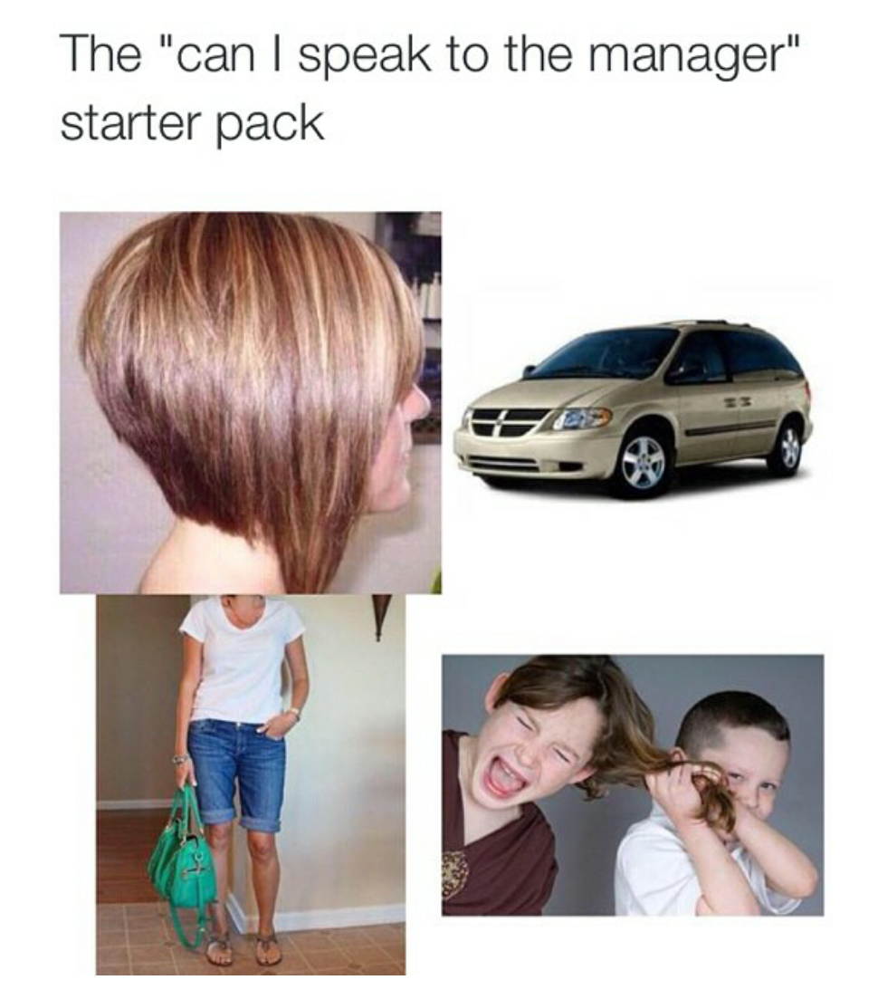 Starter Pack | "Speak to the Manager" Haircut | Know Your Meme