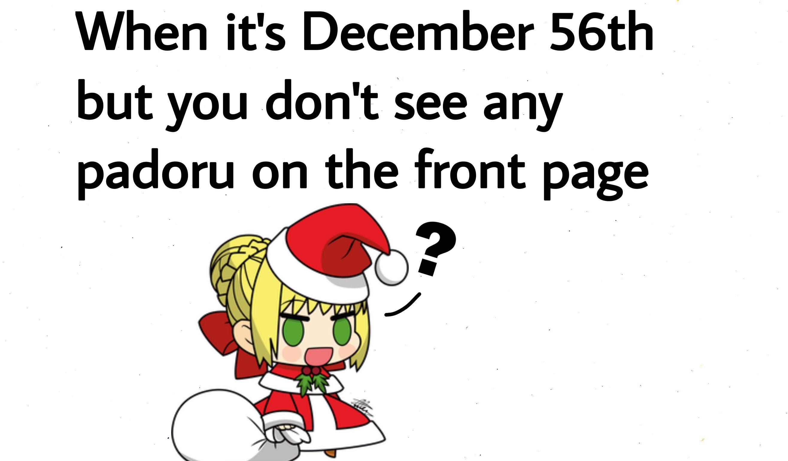 Where’s the padoru? | Padoru | Know Your Meme