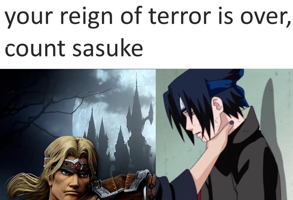 Sasukevania | Sasuke Choke Edits | Know Your Meme