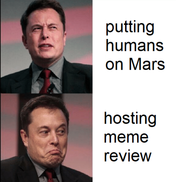 👏👏 Elon review | Elon Musk Holding a Minigun | Know Your Meme