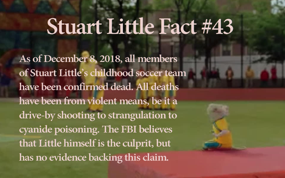 Stuart Little Fact #43 | I Hate Stuart Little | Know Your Meme
