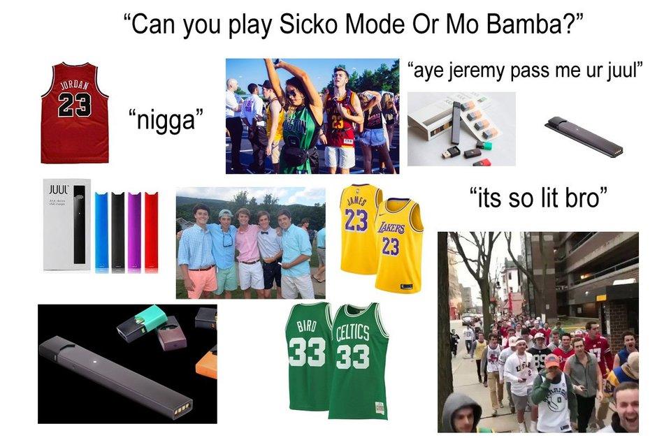 Starter Pack | Sicko Mode or Mo Bamba | Know Your Meme