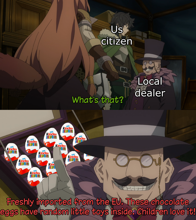 Shady candy seller | The Rising of the Shield Hero | Know Your Meme