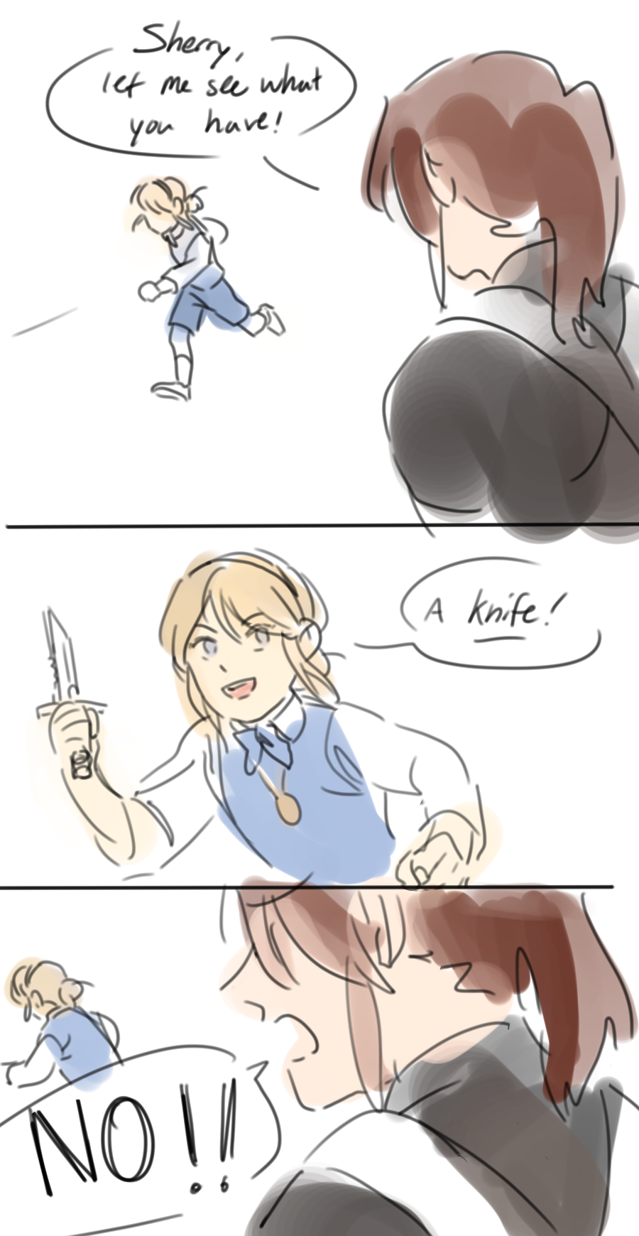 Or, alternatively: by fortegrace | Resident Evil 2 Remake | Know Your Meme