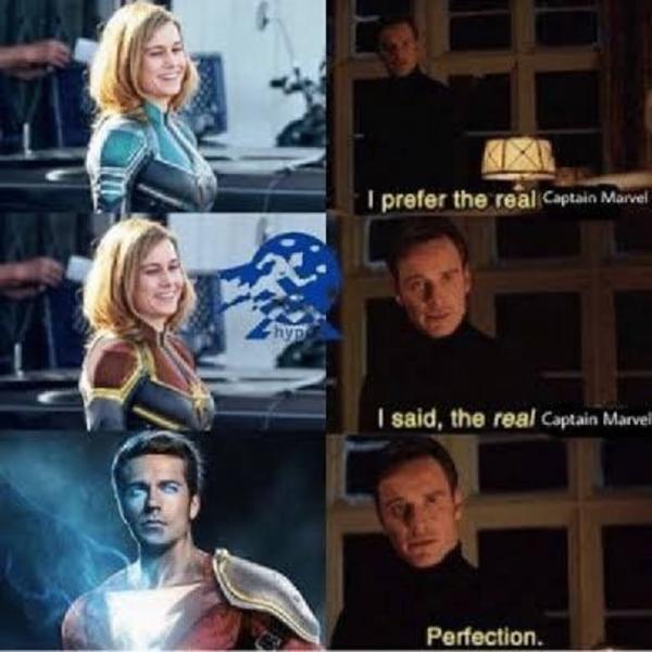 the only true Captain Marvel | Shazam | Know Your Meme