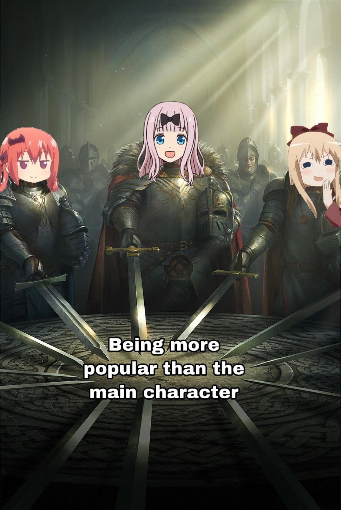 The secondary three | Swords United | Know Your Meme