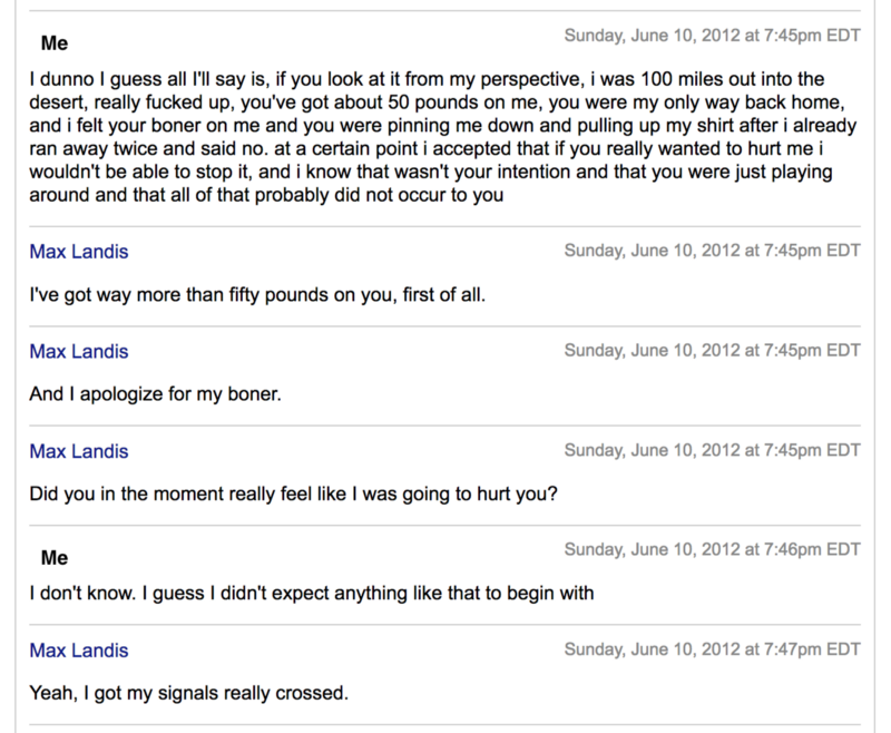 I got my signals crossed | Max Landis | Know Your Meme