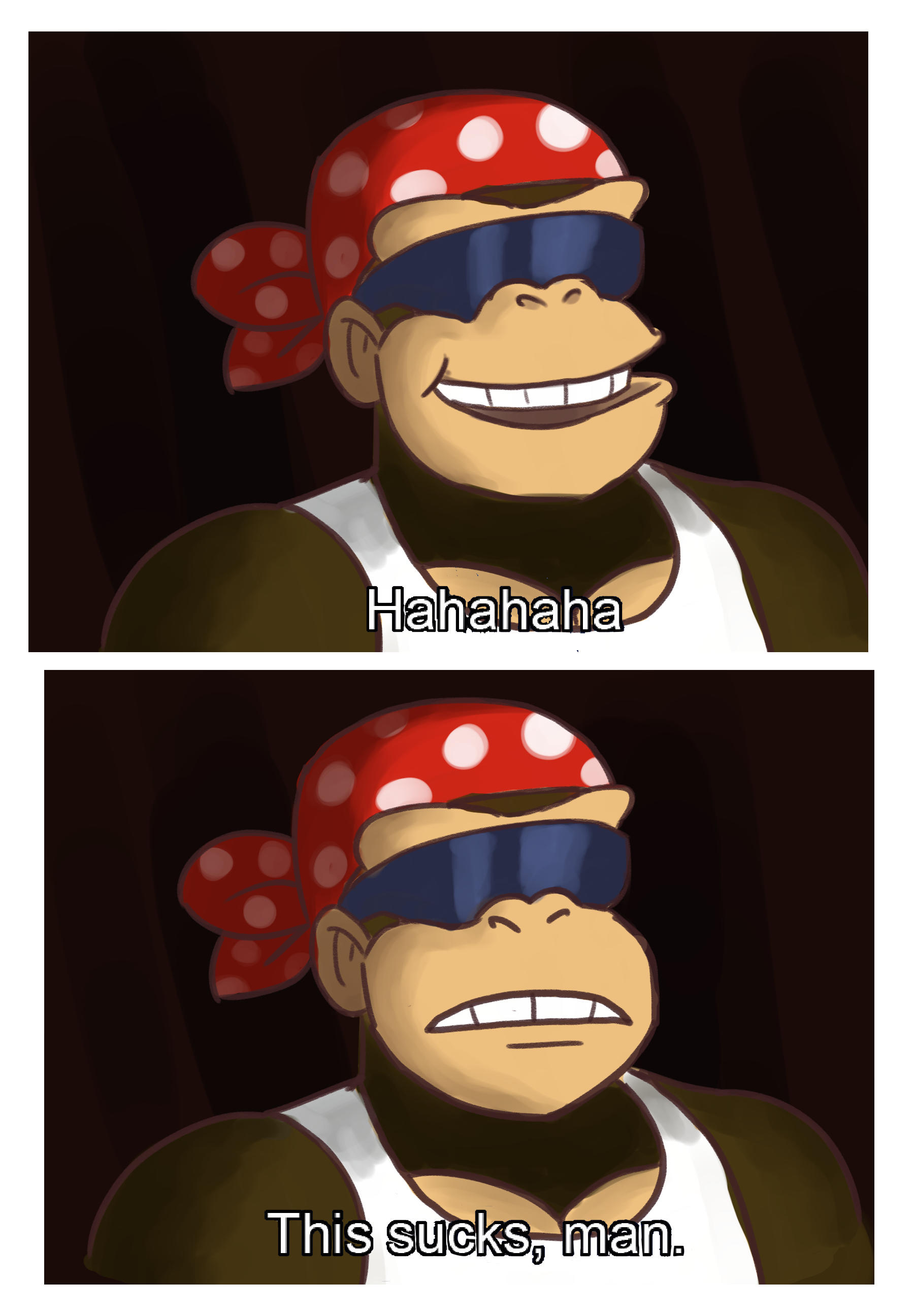 This ain't funky at all. | Donkey Kong | Know Your Meme