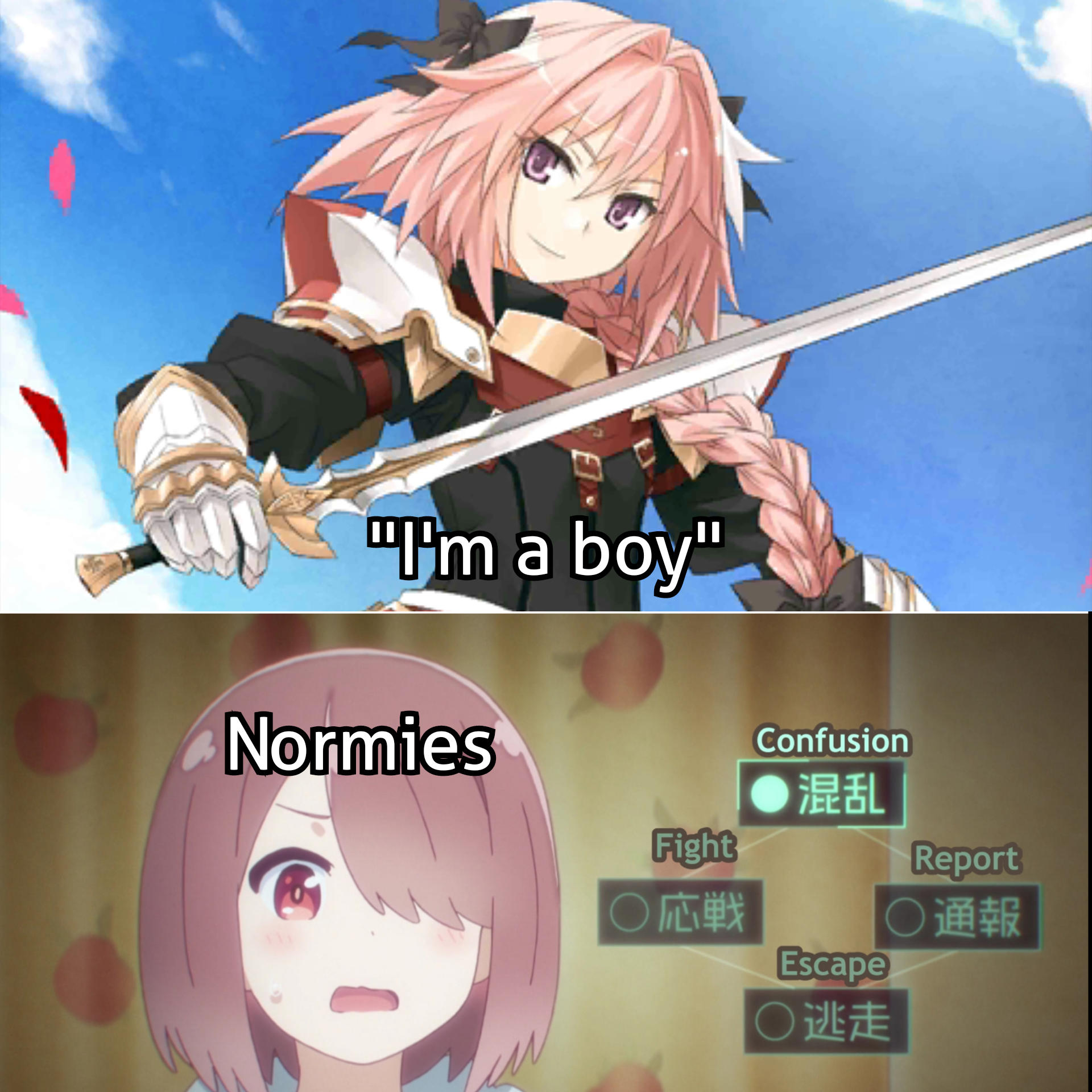 You get used To it | Wataten!: An Angel Flew Down to Me | Know Your Meme