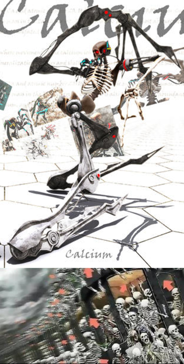 Skeletals when the see Calcium the robotic skeletal | Skeleton Calcium ...