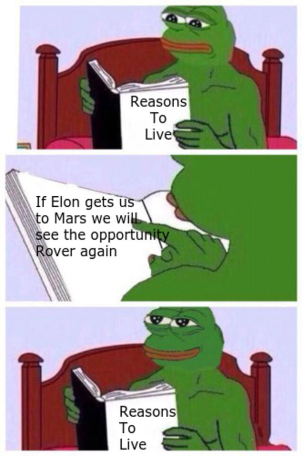 In Elon we believe | Mars Exploration | Know Your Meme