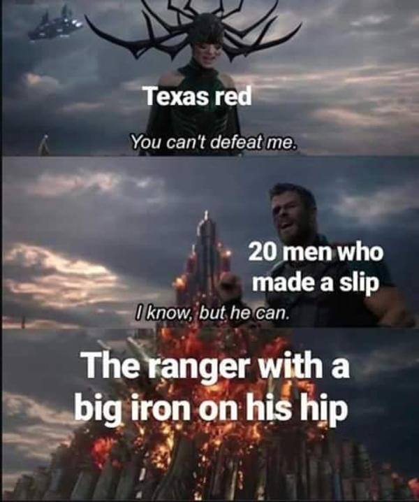 You can't defeat me | Gunfighter Ballads and Trail Songs | Know Your Meme