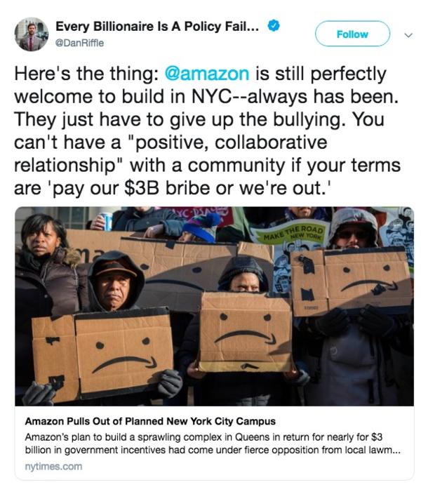 Amazon's Bullying | Amazon HQ2 | Know Your Meme
