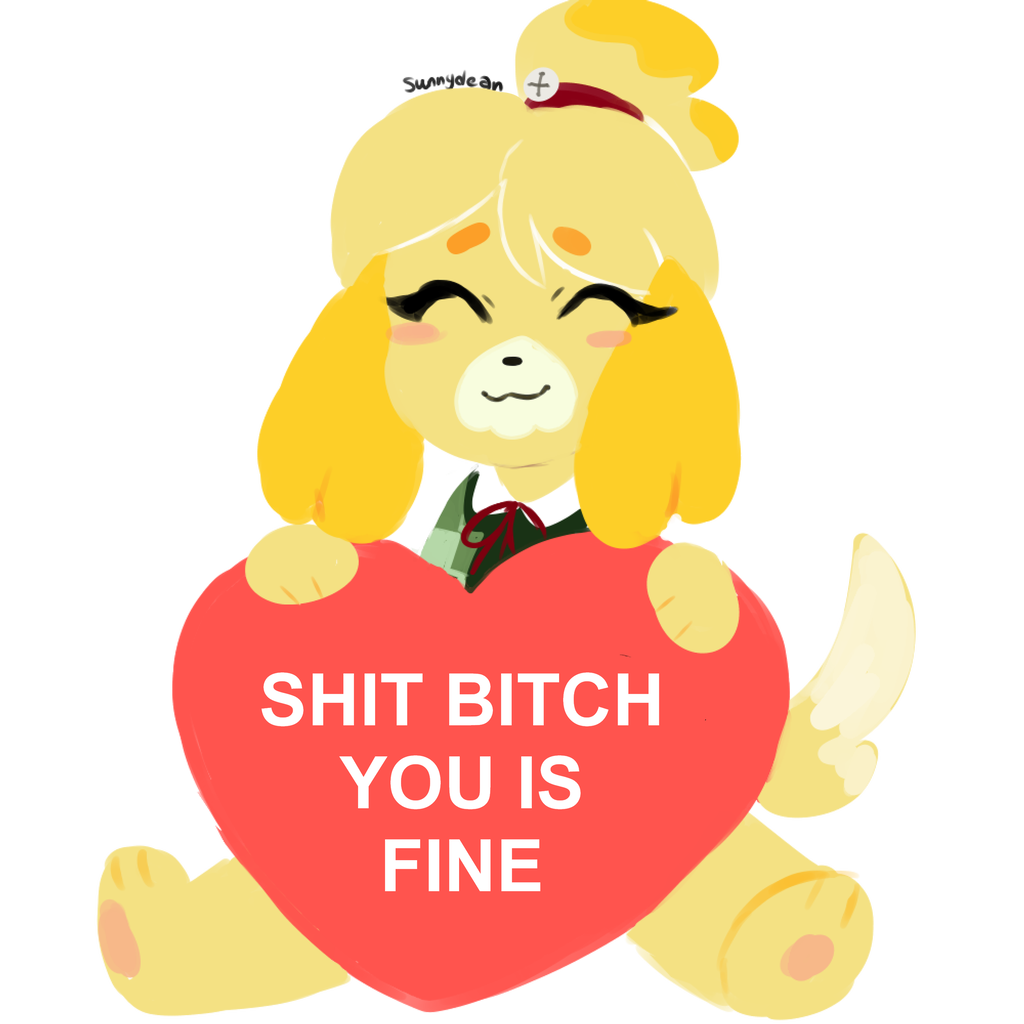 isabelle's vulgar valentine | Isabelle | Know Your Meme