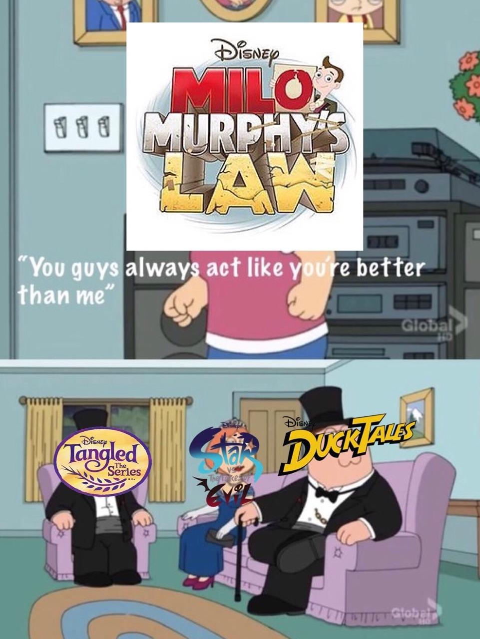 How Milo Murphy’s Law gets treated by Disney. | You Guys Always Act ...