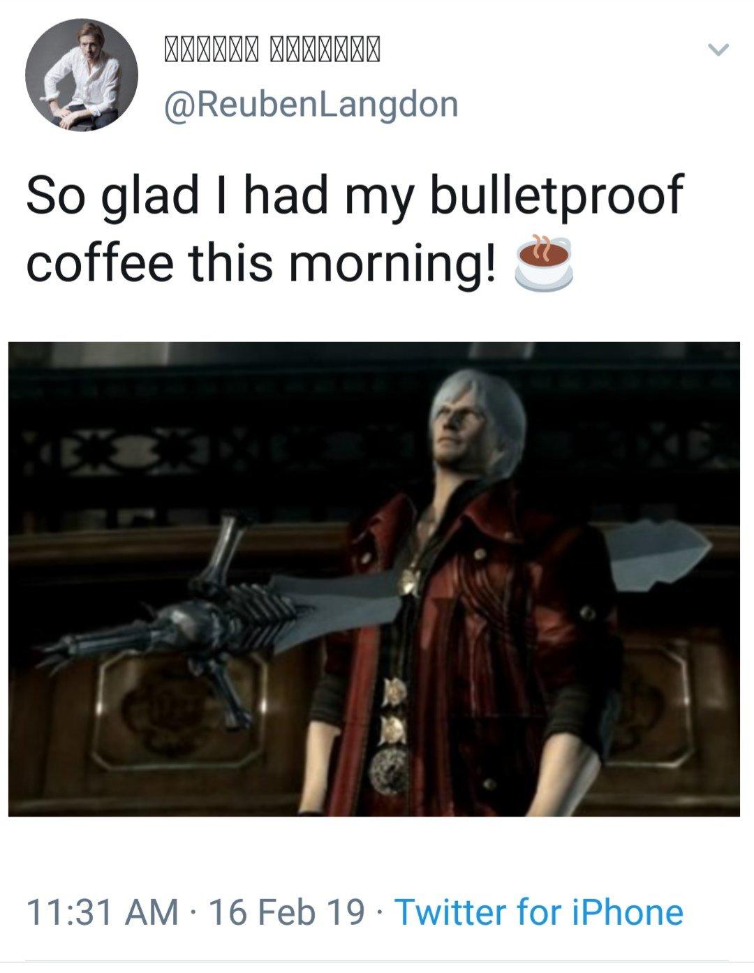 Royalguard Coffee | Devil May Cry | Know Your Meme