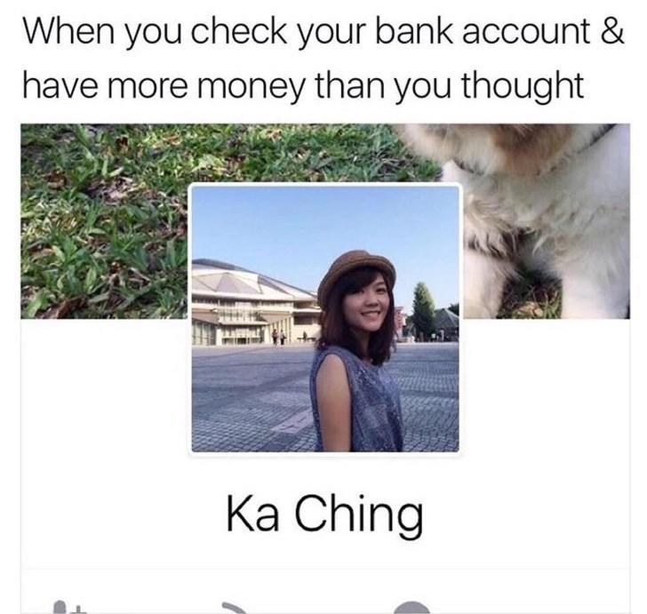 Ka Ching | Facebook Names | Know Your Meme