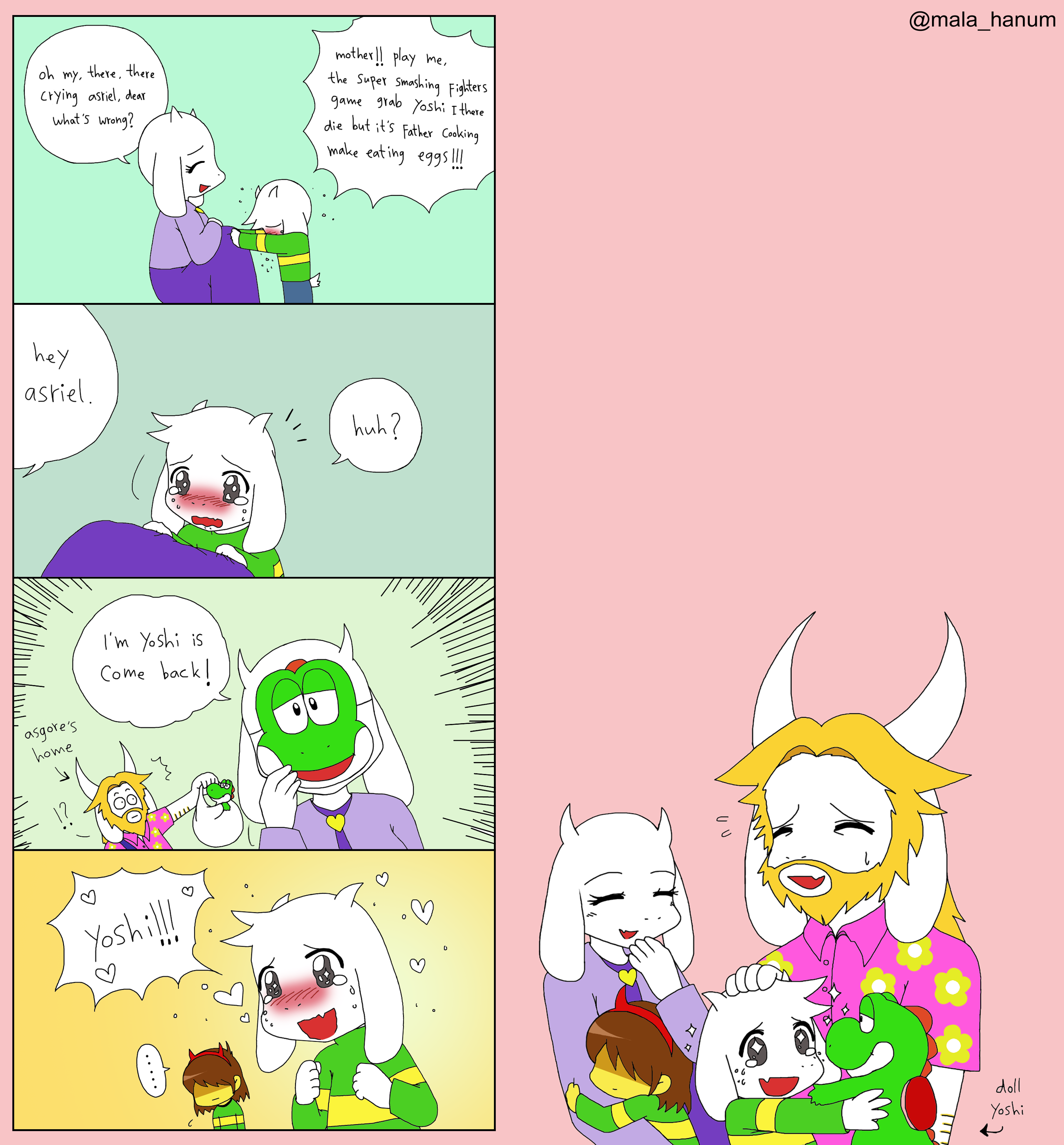 asriel story like yoshi | Deltarune | Know Your Meme