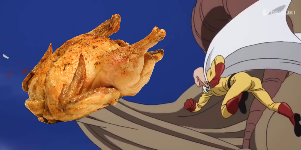 one slap man | Slaps Chicken at 3275.95 MPH | Know Your Meme