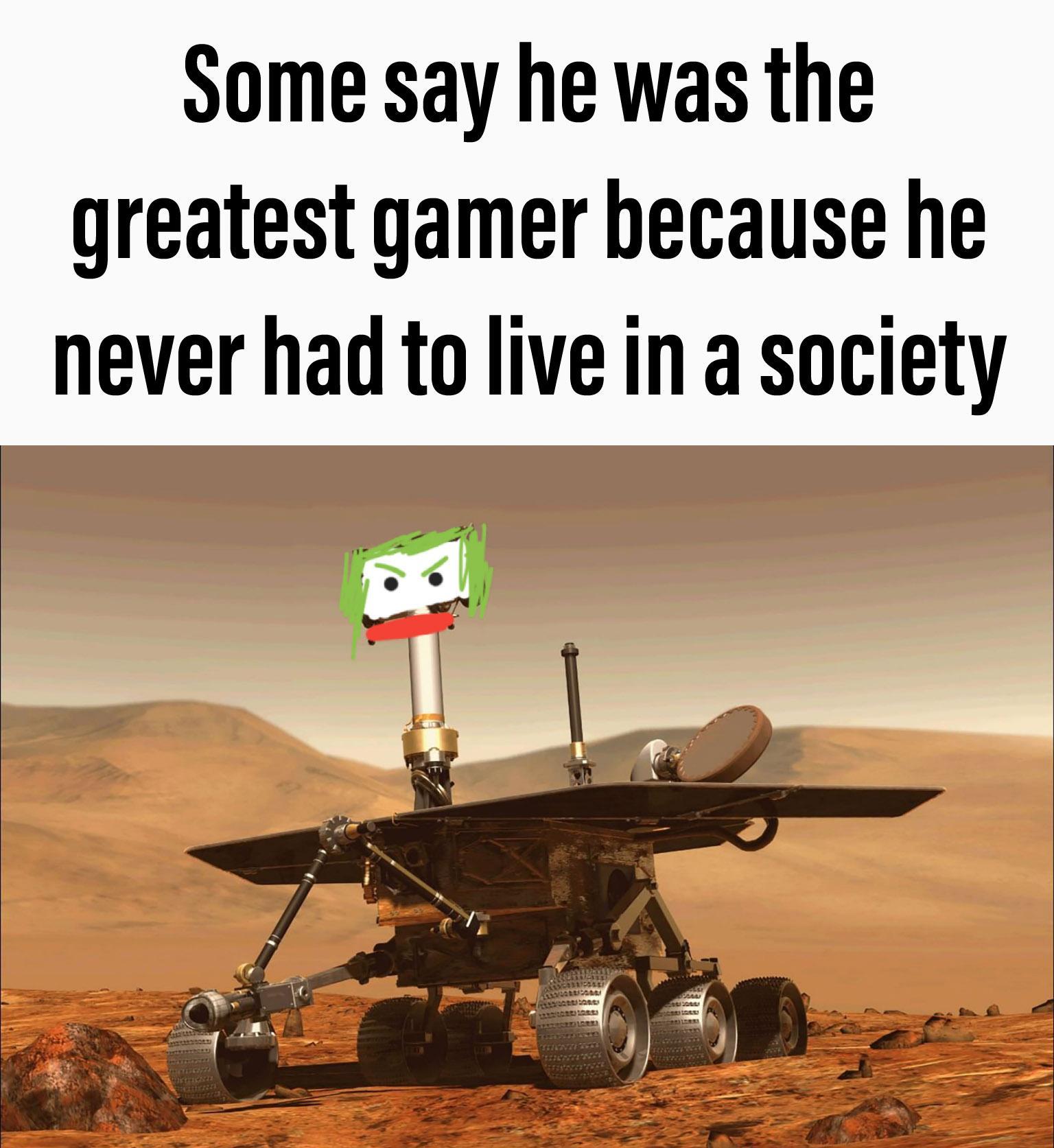 Opportunity was the greatest gamer | Gamer Joker / Gamers Rise Up / We ...