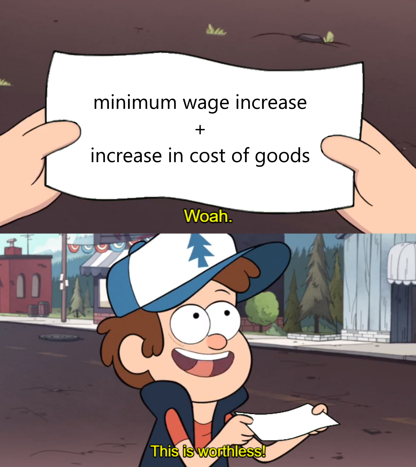Minimum wage increase | Whoa! This Is Worthless | Know Your Meme