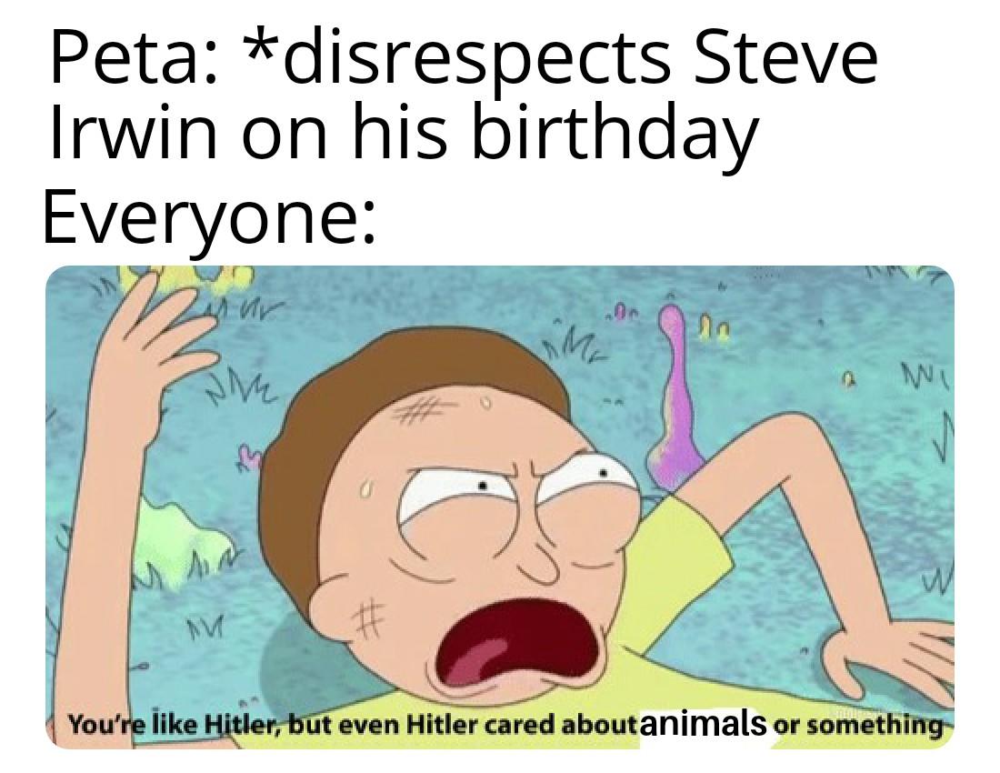 Worse than him | Steve Irwin | Know Your Meme