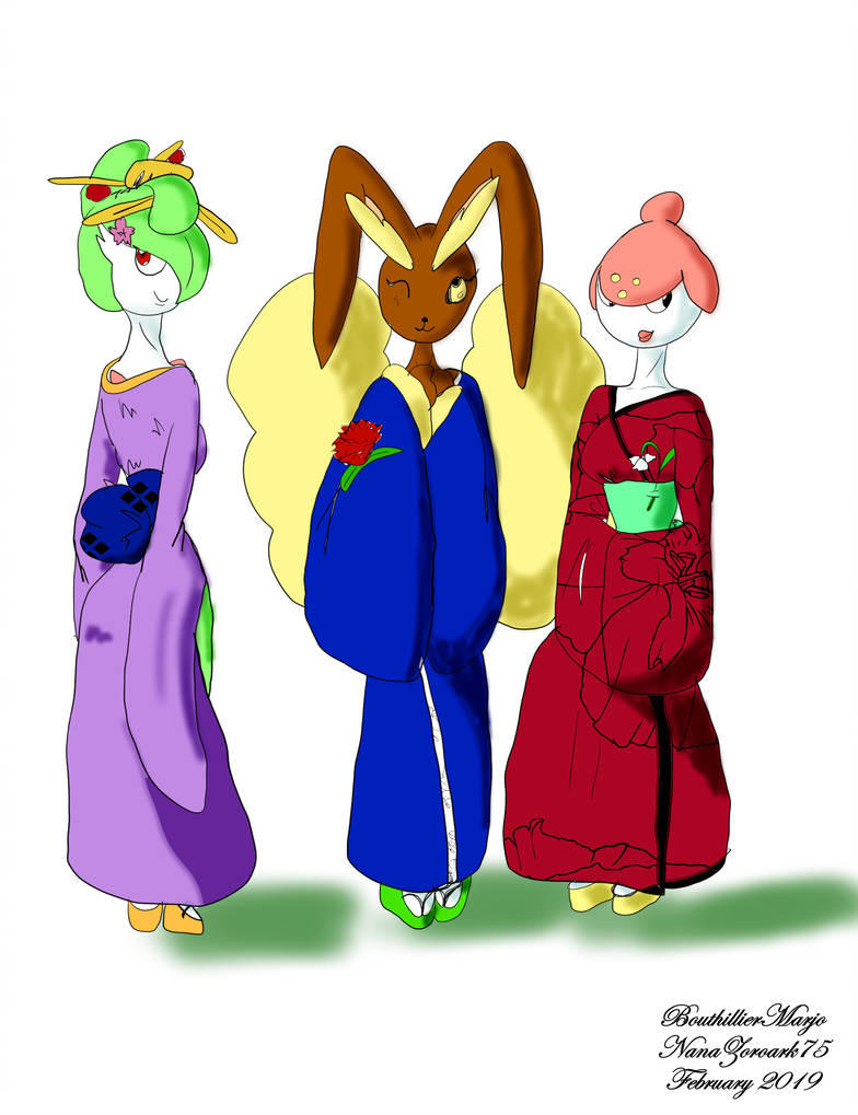 Team Charm Kimono | Pokémon | Know Your Meme