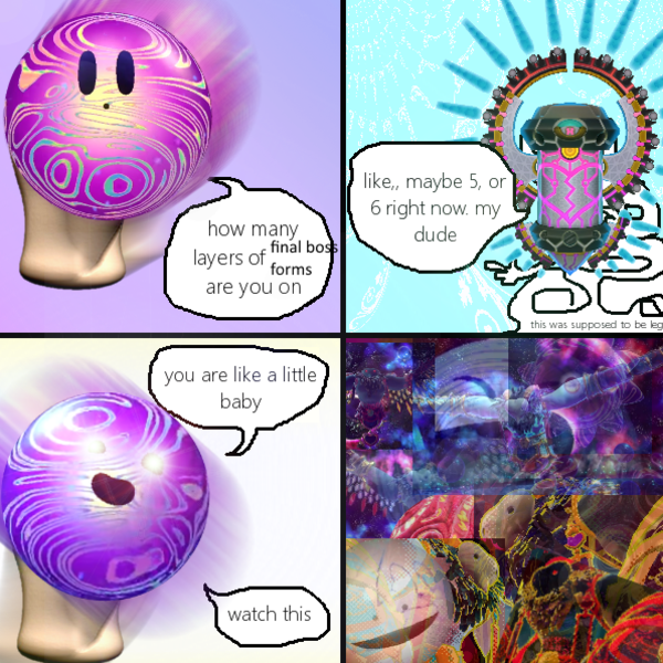 Star allies' final boss absurd amount of fases | Kirby Star Allies ...