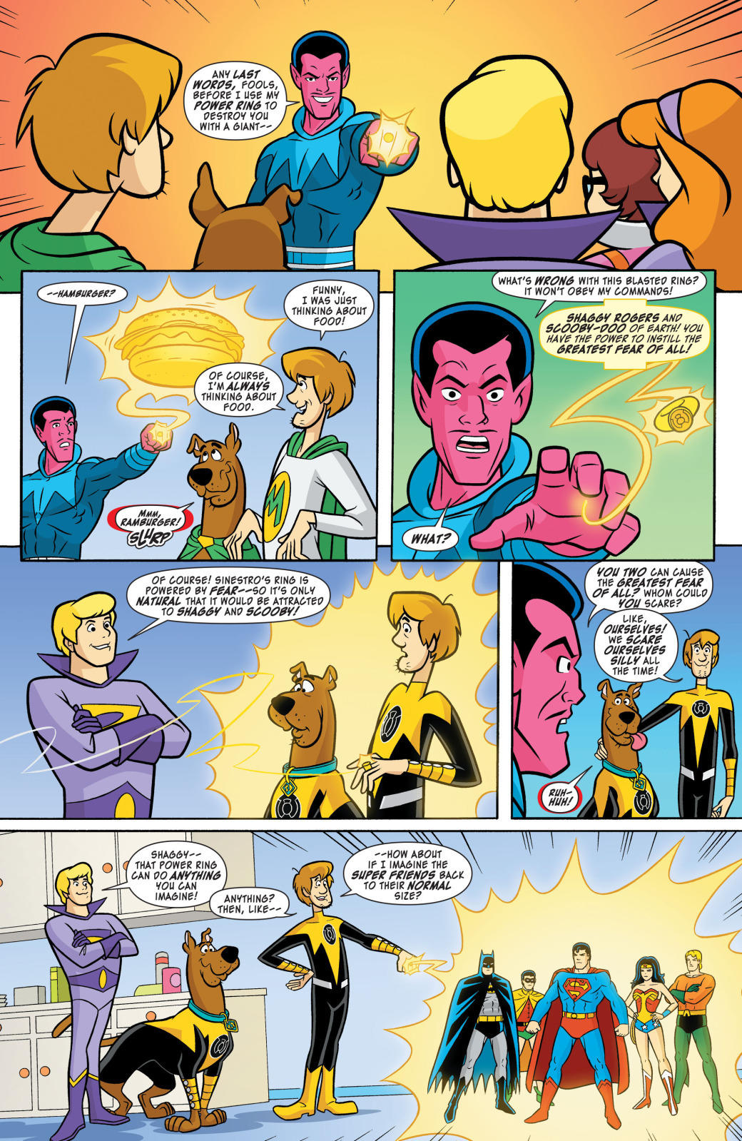 seems like they are in on it | Shaggy's Power | Know Your Meme