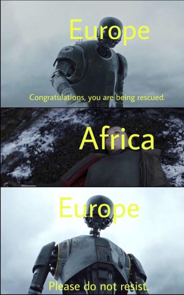 Gotta save Africa from the Africans | Congratulations! You Are Being ...