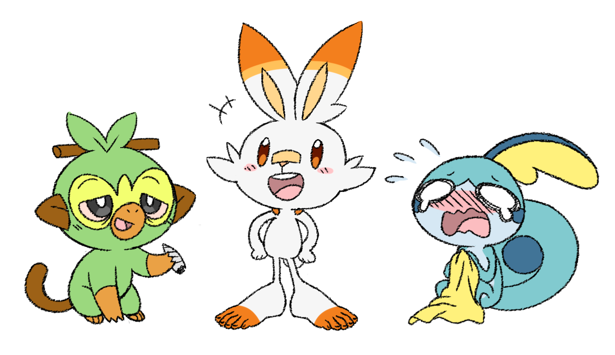 The new starters are neat | Pokémon Sword and Shield | Know Your Meme