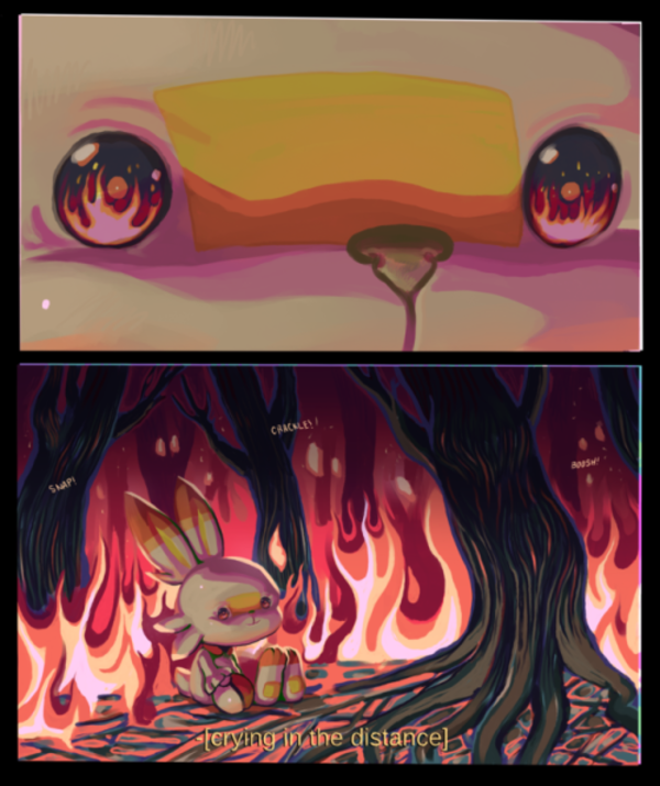 Sometimes even you can't stop forest fires | Pokémon Sword and Shield ...