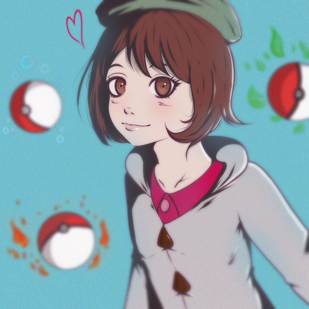 Pokemon sword shield cute girl trainer | Pokémon Sword and Shield ...