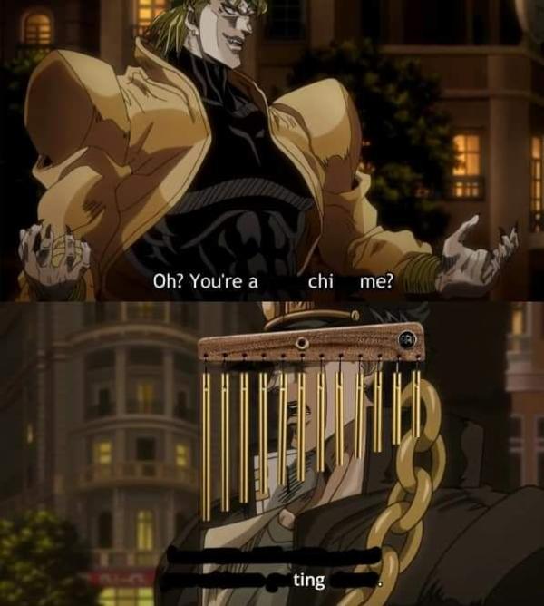 *ting* | Oh? You're Approaching Me? / JoJo Approach | Know Your Meme